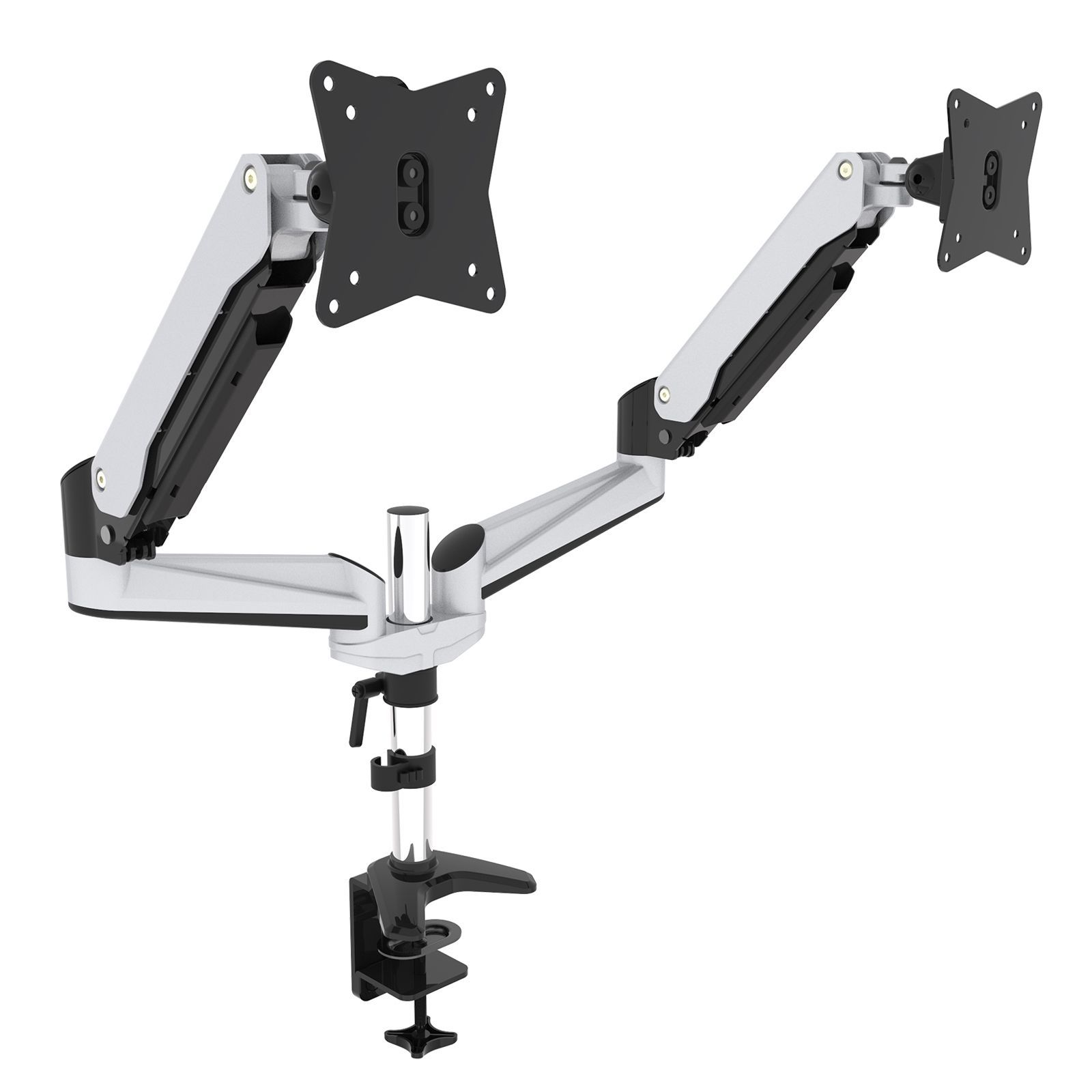 HFTEK® Dual-Monitorhalterung, geeignet für 15-34 Zoll Bildschirme