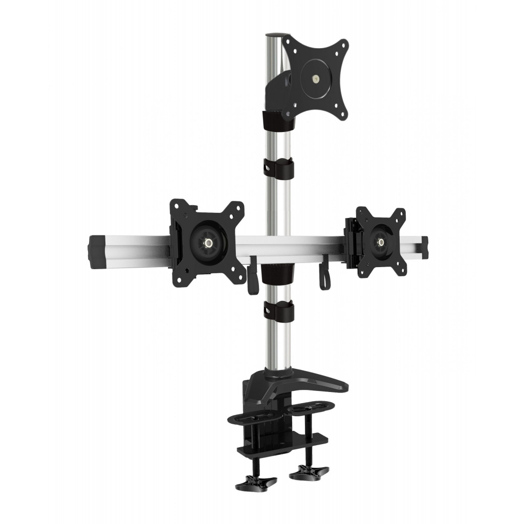 HFTEK® MP223C-L: Dreifach Monitorhalterung für optimales Arbeiten